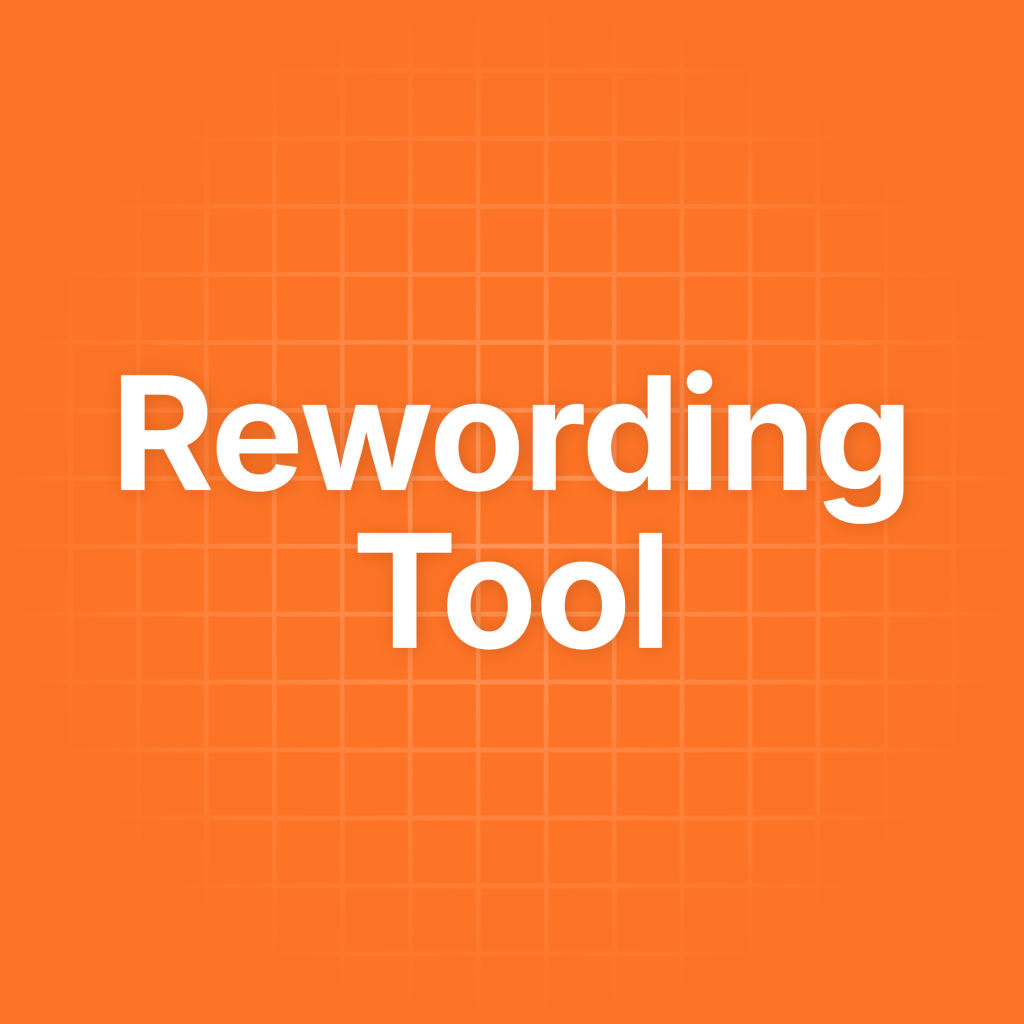 Free Rewording Tool | AI Text Generator & Rewriter 2026